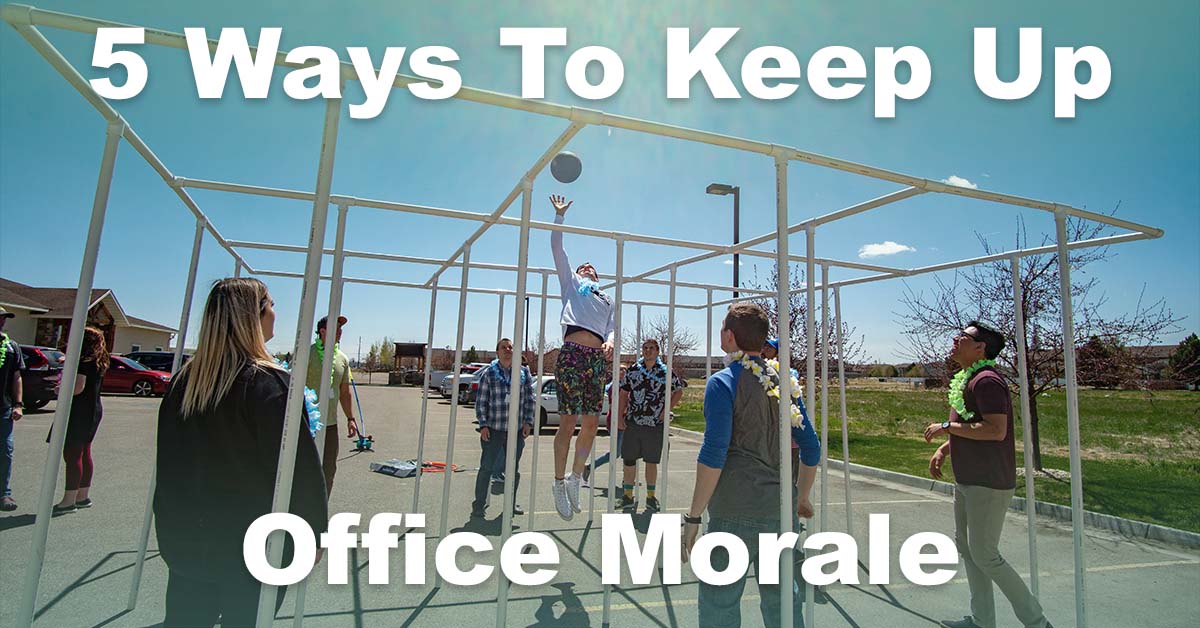 5 Ways To Keep Up Office Morale