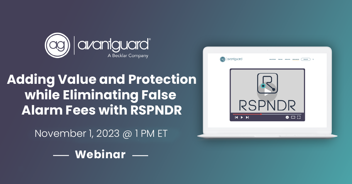 Adding Value and Protection While Eliminating False Alarm Fees with RSPNDR
